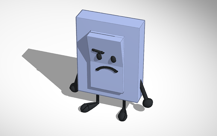 3D design Liy - BFB (Without Stand) - Tinkercad