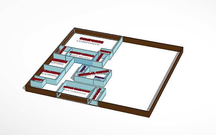 3D design SHOP LOCATION GROUND - Tinkercad