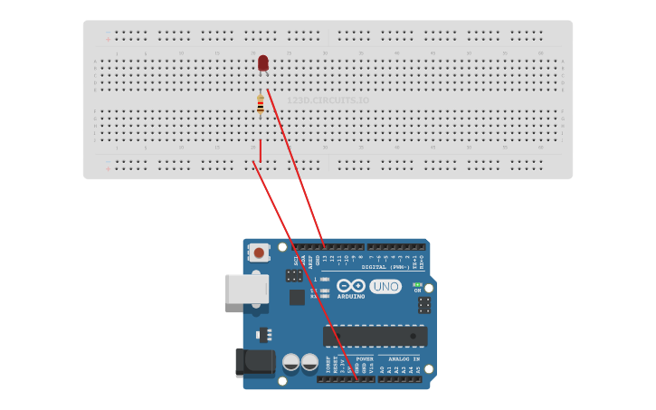 Circuit design Pi - Tinkercad