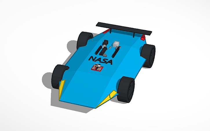 3D design NASA car1 - Tinkercad