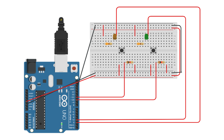 Circuit Design Sindhu Ex2 21085 Tinkercad