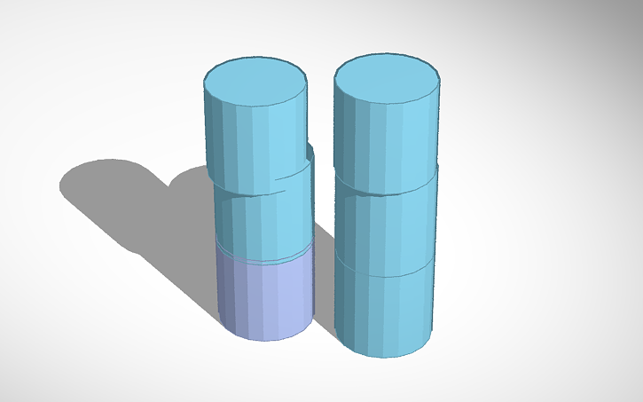 3D design up the tube | Tinkercad