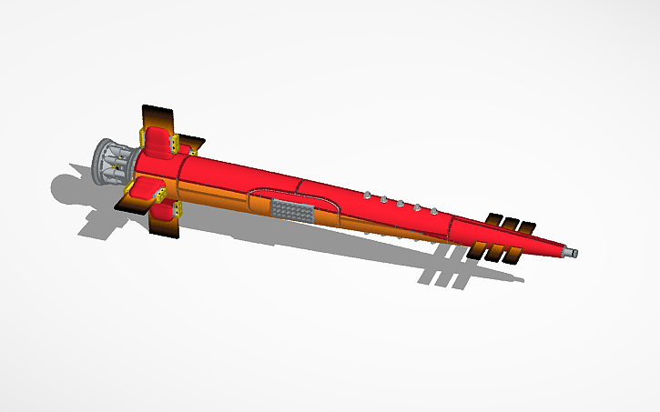 3D design Sabre class medium thumper - Tinkercad