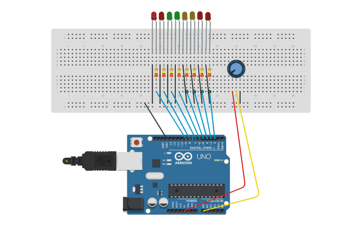 Circuit Design Lab Exercise 4 Controlling Led By Potentiometer