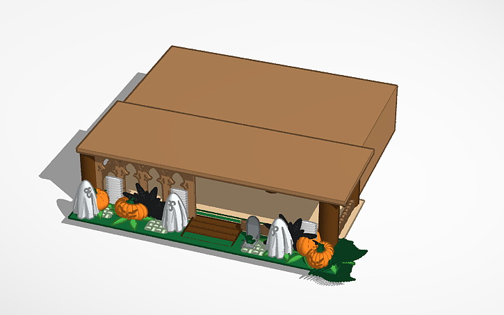 3D design Day 11: Porch Decorations - Tinkercad