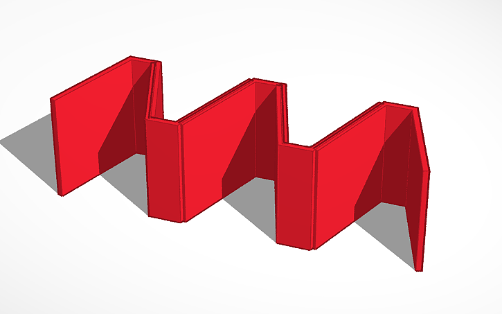 3D design Taco Holder - Tinkercad