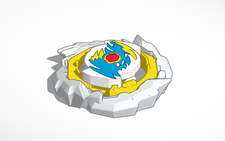 3D design Glory Dragon - Tinkercad