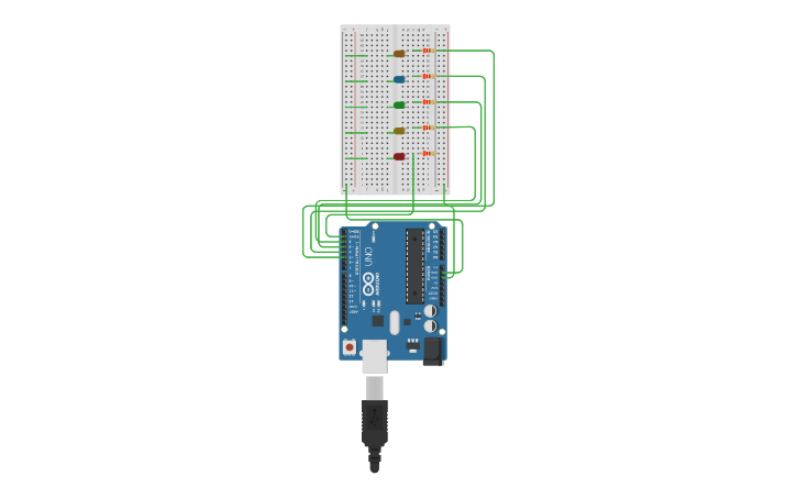 Circuit Design Mamendozaarray Led Programmingb01 Tinkercad