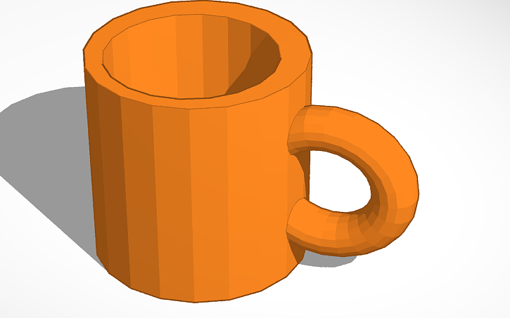 3D design KUBEK - Tinkercad