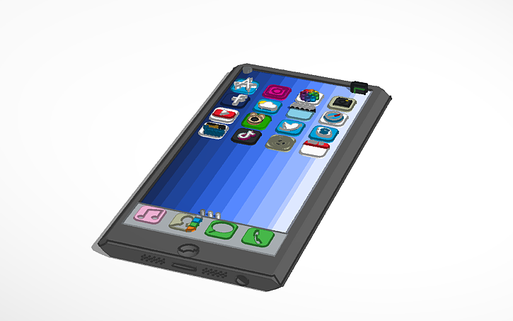 3D design My phone - Tinkercad