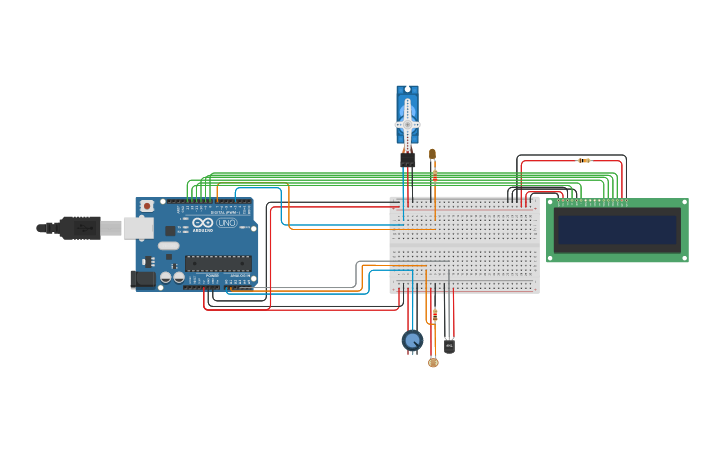 Circuit design Week2-Task2(Lab2) - Tinkercad