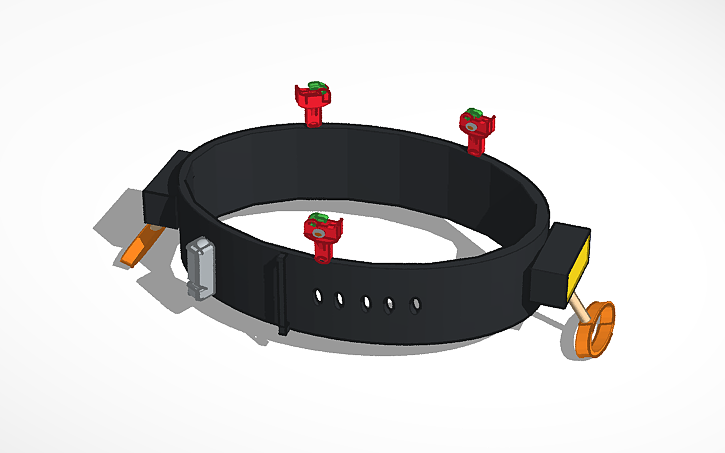3D design hope belt - Tinkercad