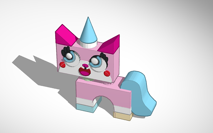 3D design Unikitty | Tinkercad