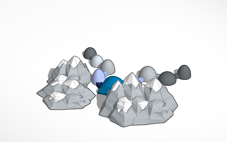 3D design Moon Base Concept | Tinkercad