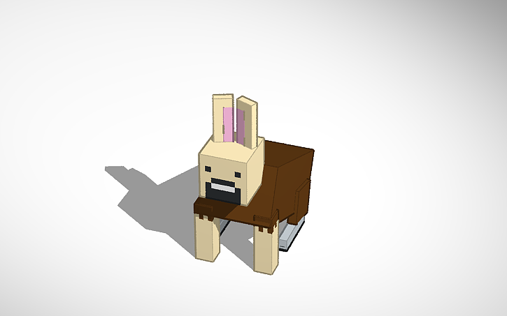 3D design RABBIT NOTCH?! - Tinkercad