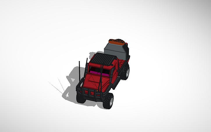 3D design Copy of 79 landcruiser - Tinkercad