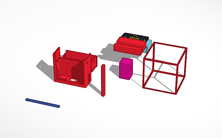 3D design Microbit Case Base4 - Tinkercad
