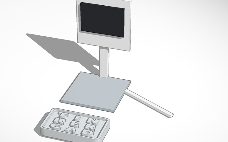 3D design computer | Tinkercad