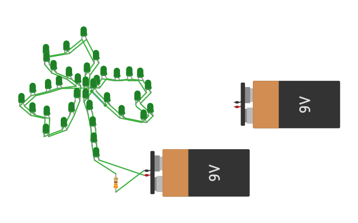 Circuit design Shamrock | Tinkercad