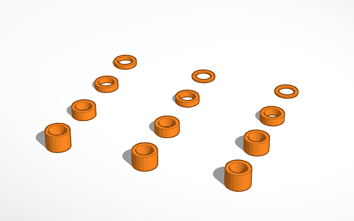 3D design busring M8 | Tinkercad