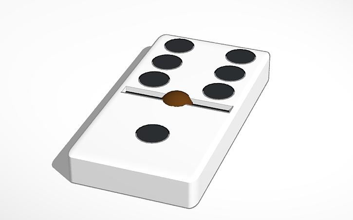 3d Design Domino Tinkercad