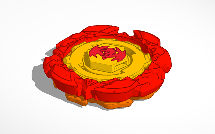 3D design Revive Phoenix - Metal Fight version - Tinkercad