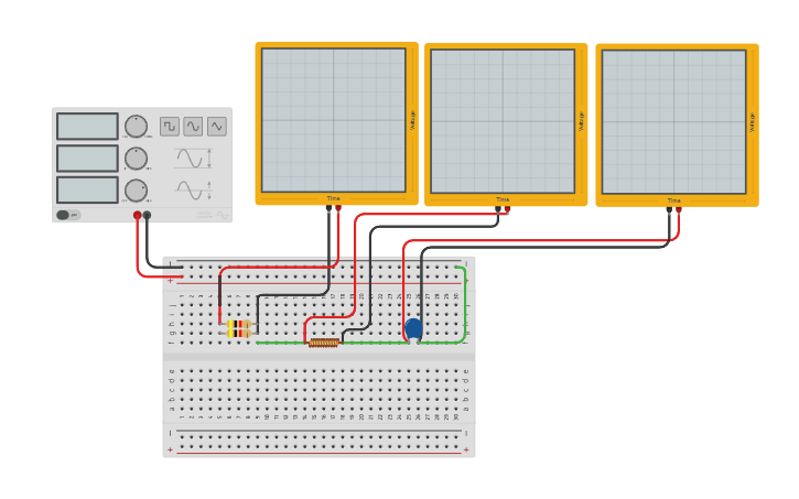 Circuit design Circuitos I | Tinkercad