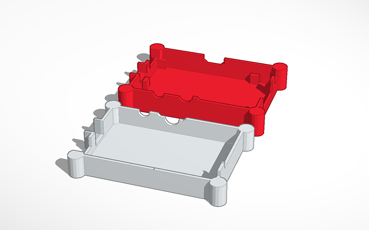 3d Design Copy Of Cnc Raspi Case Tinkercad