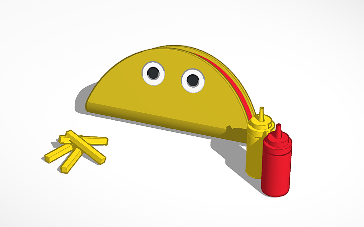 3D design Taco | Tinkercad