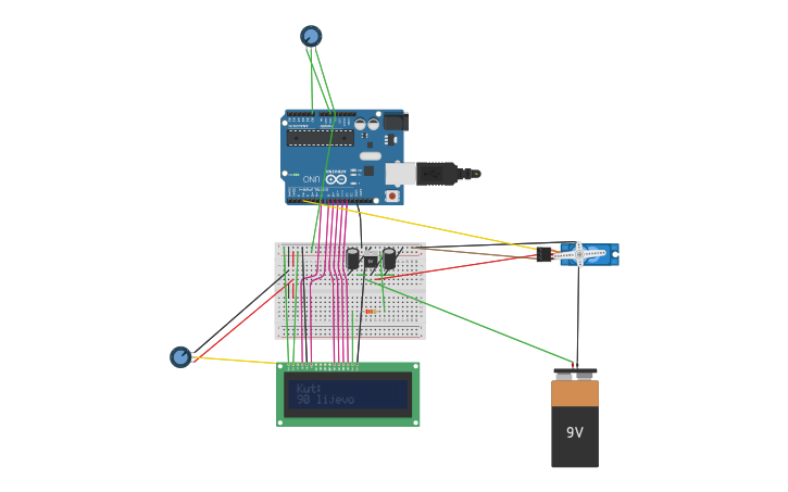 Circuit Design Arduino Tinkercad