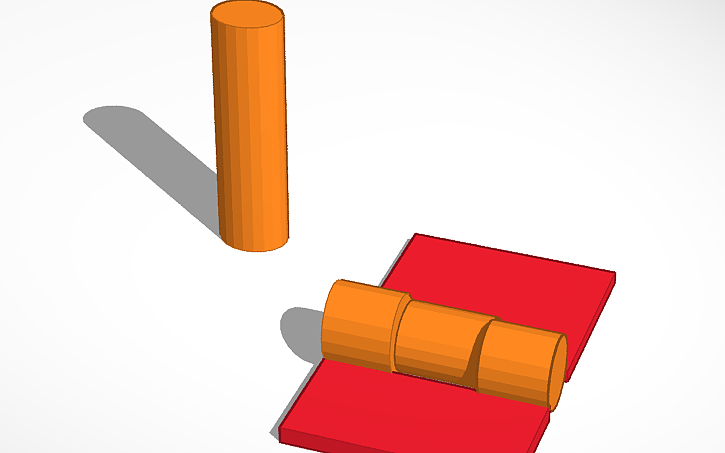 3d Design Hinge Tinkercad 