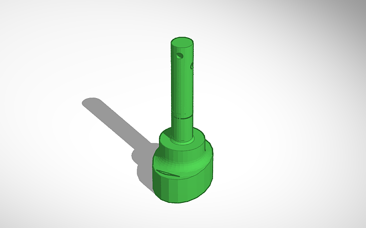 3D design Travelele Tuning Peg | Tinkercad