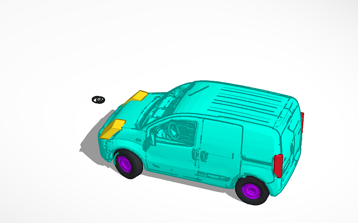 3D design Ford Transit 2 | Tinkercad