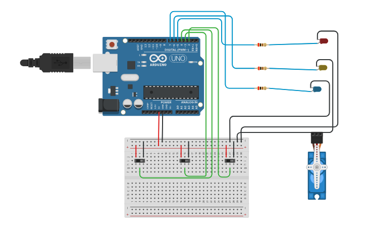 Circuit design Davide Vazzoler Elaborato 5at 2020/2021 | Tinkercad