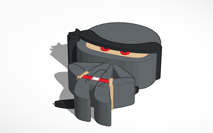 3D design Script Ninja - Tinkercad