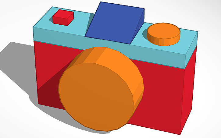 3D design P6- Camera | Tinkercad
