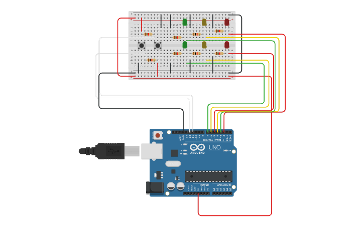 Circuit design switch - Tinkercad