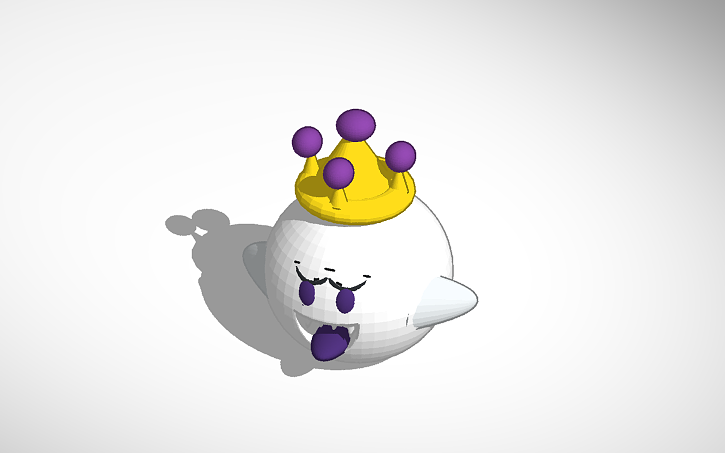 3D design King Boo - Tinkercad