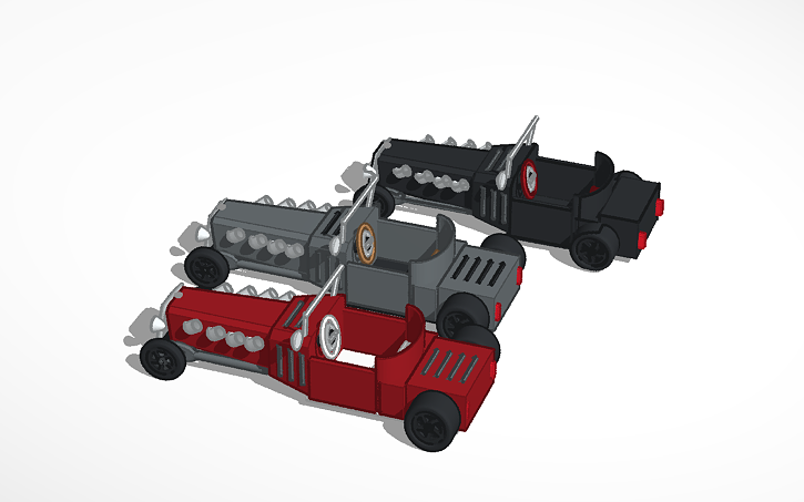 3D design Rat Rods | Tinkercad