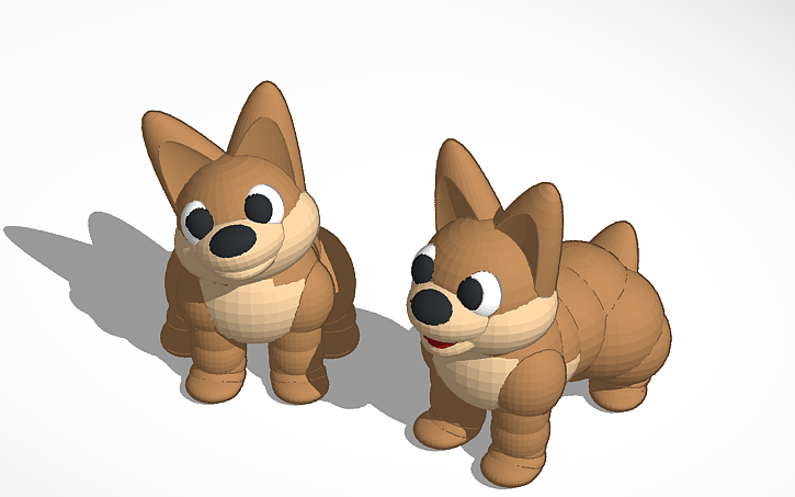 3D design Hond - Tinkercad