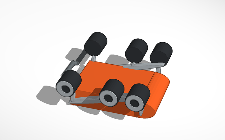 3D design mars rover - Tinkercad