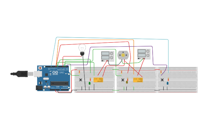 Circuit design PROYECTO PC2 - Tinkercad