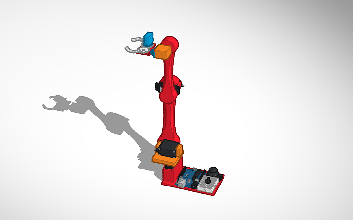 3D design Robotic Arm - Tinkercad