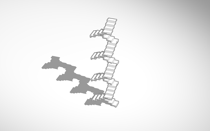 3D design Stairs | Tinkercad