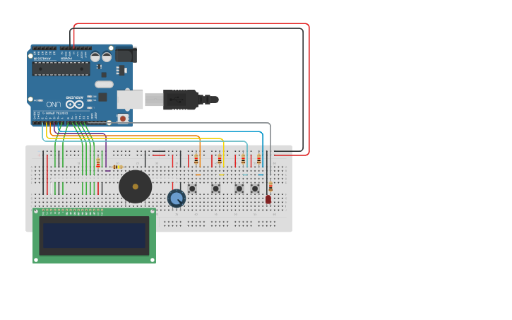 Circuit design Timer - Tinkercad