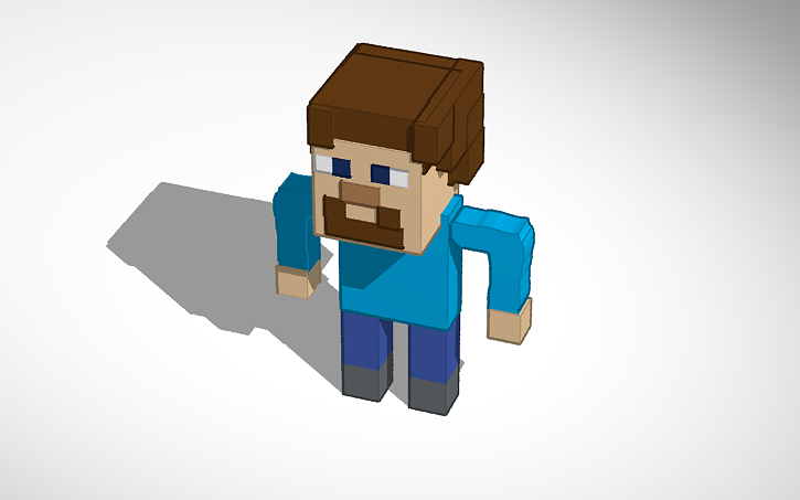 3D design steve | Tinkercad