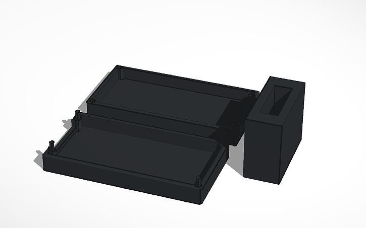 3D design USB Case - Tinkercad