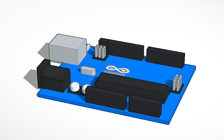 3d Design Arduino Tinkercad
