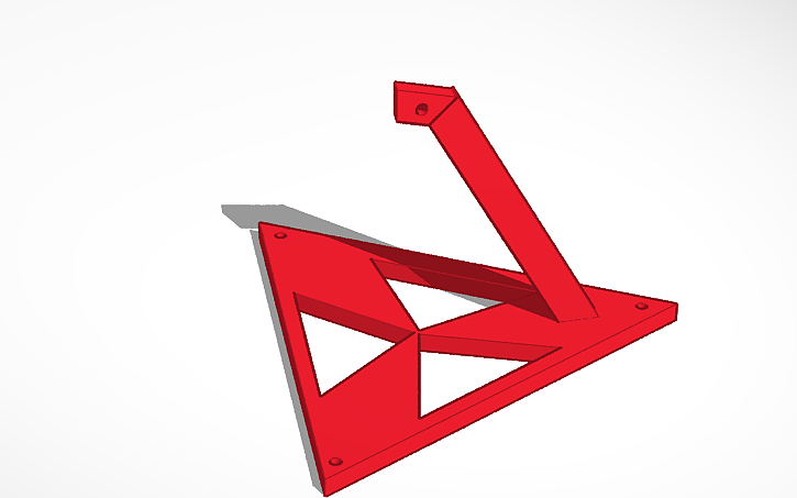 3D design Impossible floating table - Tinkercad