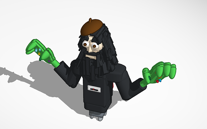 3D design Rolling giant - Tinkercad